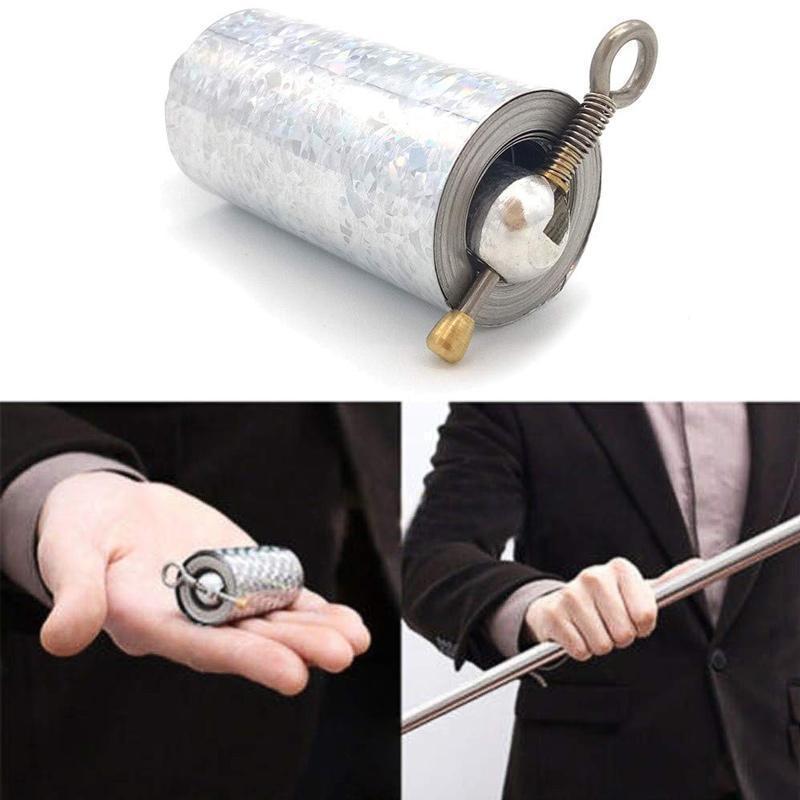 Compact Metal Rod for Self Defense and Magic Tricks